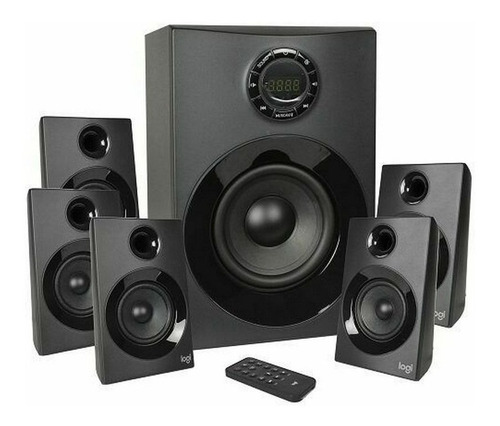 Home Theater 5.1 Logitech Z607 Bluetooth Subwoofer Fm Backup – prueba astro