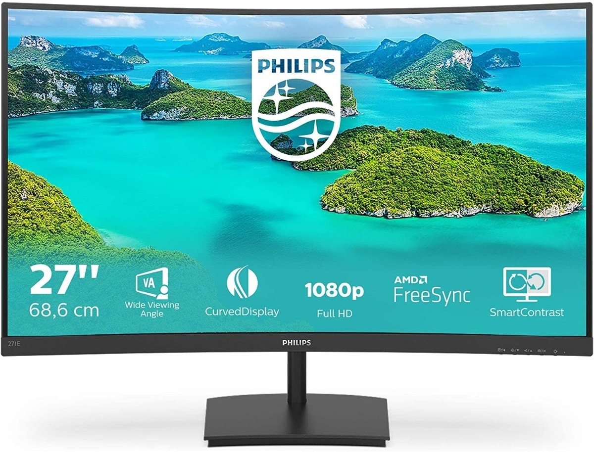 Monitor Pc Curvo Philips 27 Full Hd Hdmi Vga 75hz C/parlante – prueba astro